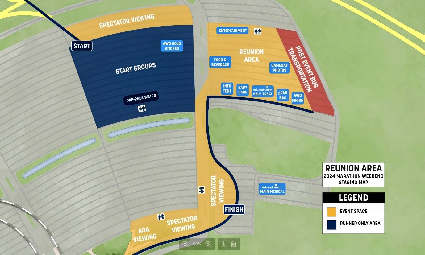 UPDATED! 2024 Walt Disney World Marathon Course Maps, Corrals, Event ...